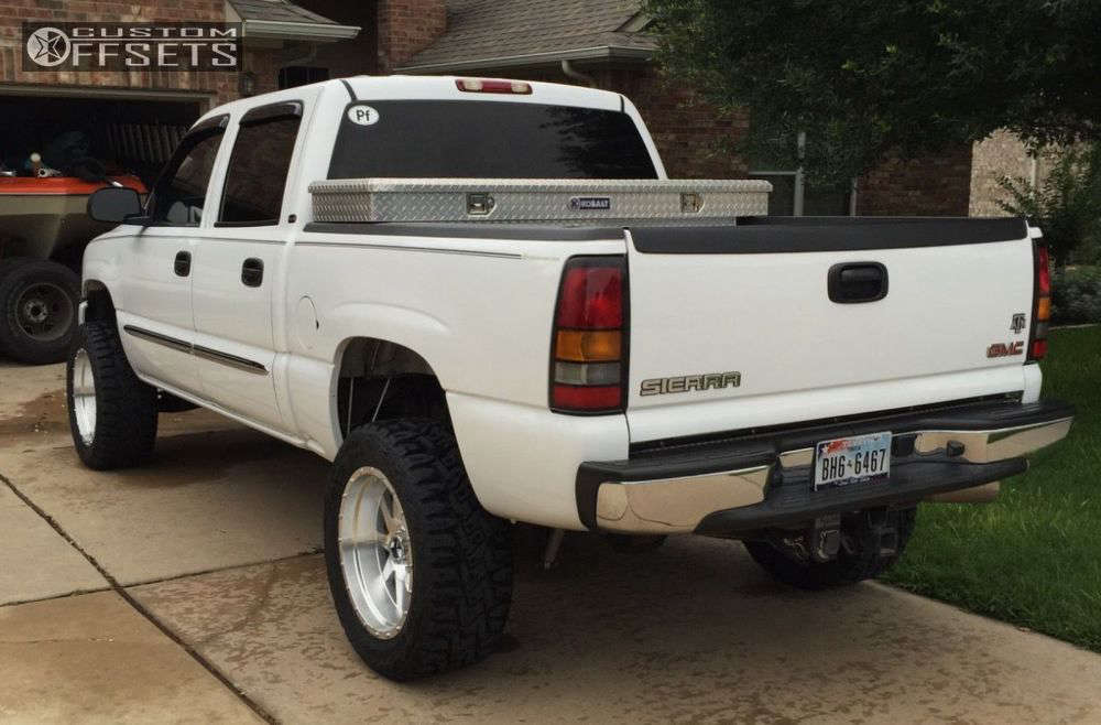 2005 GMC Sierra 1500 with 20x10 -24 Method Standard and 33/12.5R20 Toyo ...