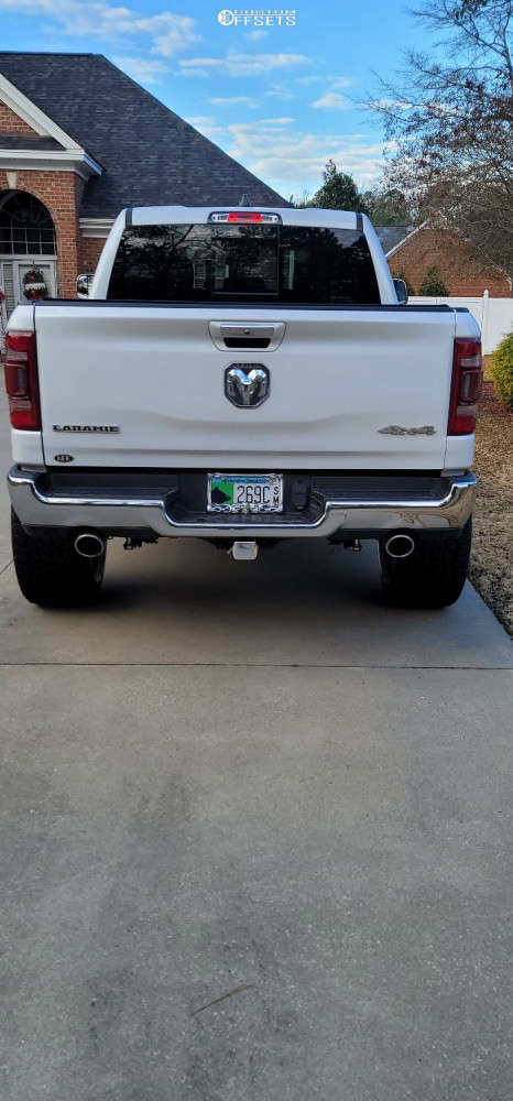 2019 Ram 1500 with 24x14 -76 Monster Offroad M12 and 325/45R24 Nitto ...