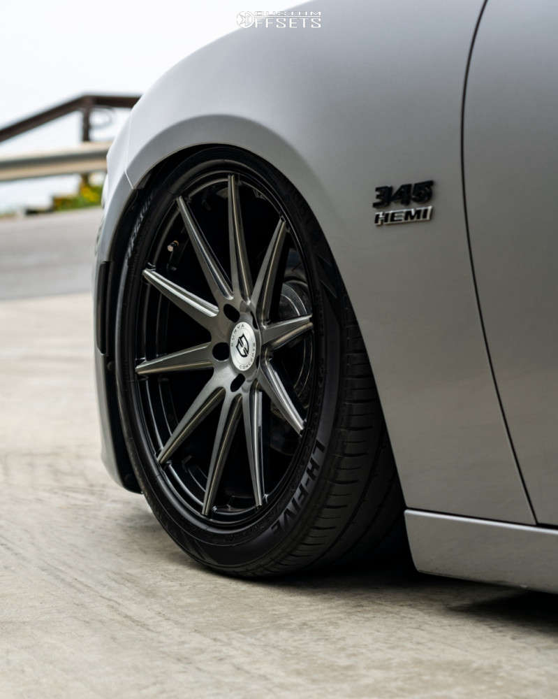 2018 Dodge Charger with 20x9.5 20 Curva C49 and 245/40R20 Lionhart Lh ...