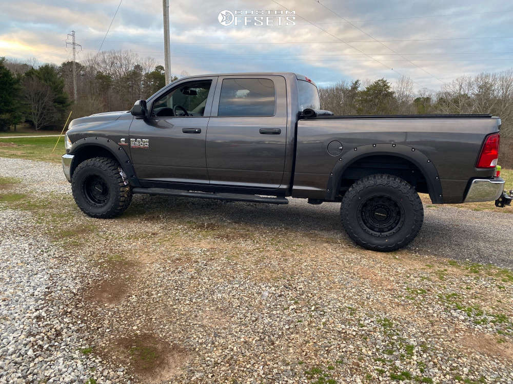 2018 Ram 2500 with 18x9.5 -18 Vision Wheel Model and 35/12.5R18 ...