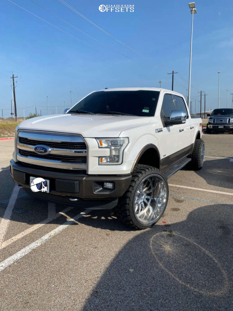 2015 Ford F-150 with 24x14 -76 Cali Offroad Summit 9110 and 33/13.5R24 ...