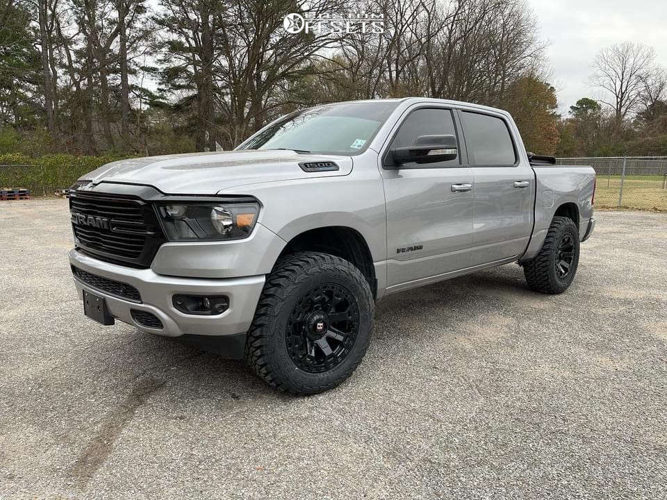 2021 Ram 1500 with 20x10 -24 Ballistic Moab and 35/12.5R20 Arroyo ...