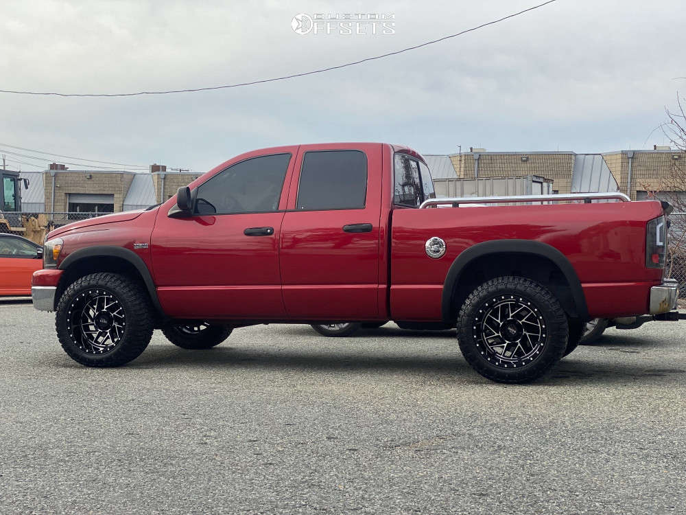 2007 Dodge Ram 1500 with 20x12 -44 Moto Metal Mo985 and 285/12.5R20 ...