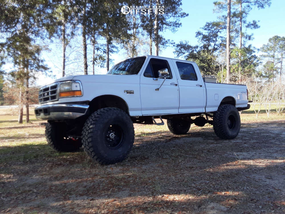 1997 Ford F-250 with 17x10 -25 Vision Tactical and 40/13.5R17 Fury ...