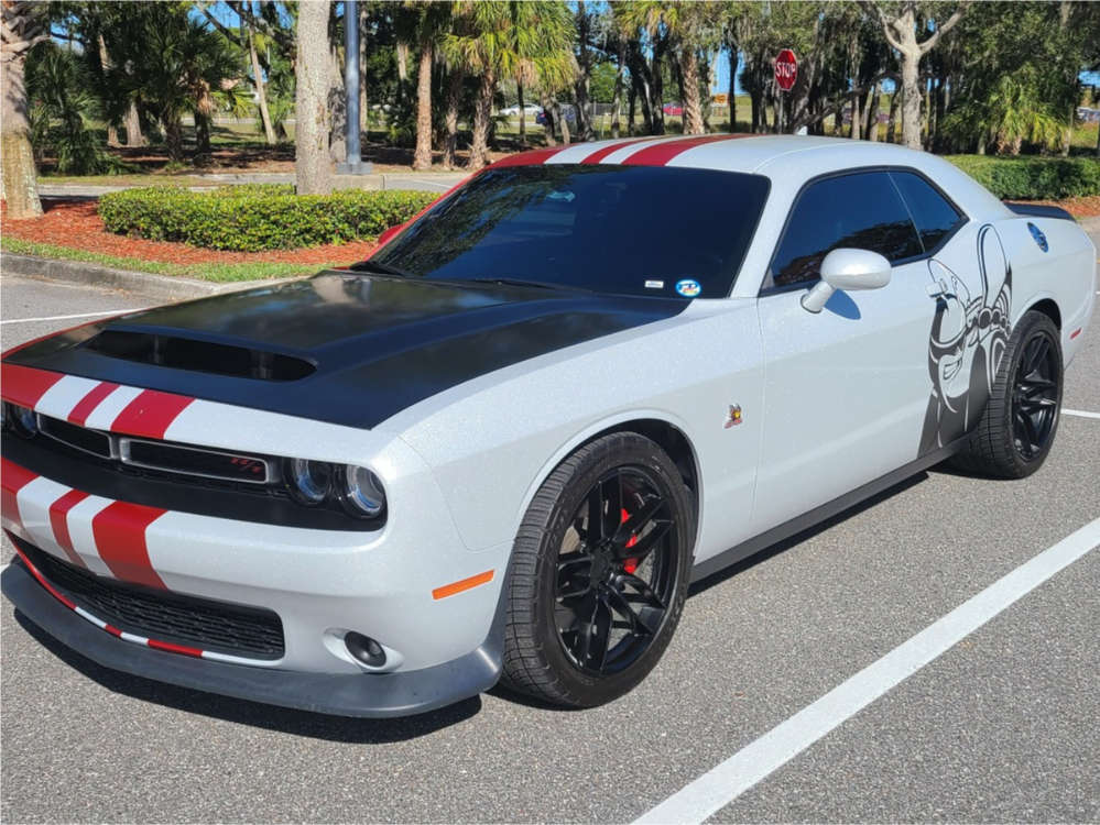 2018 Dodge Challenger with 20x9.5 15 Factory Reproductions Fr74 and 275 ...