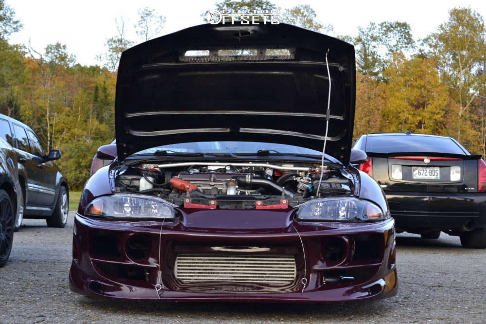 1999 Mitsubishi Eclipse Nearly Flush Coilovers | Custom Offsets
