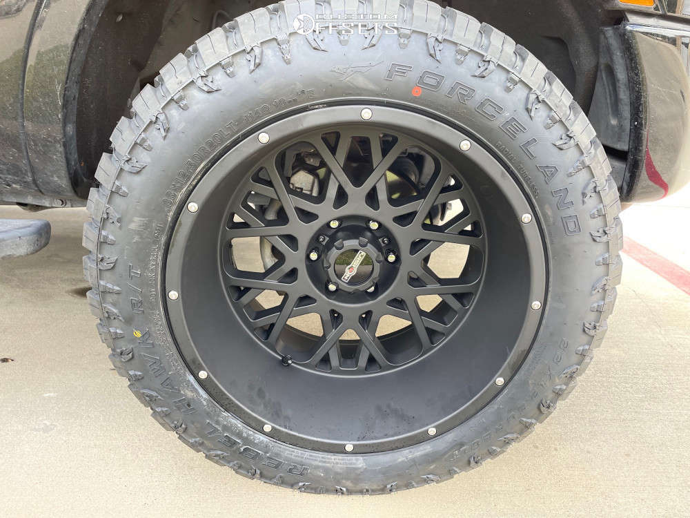 2019 Ford Ranger with 20x12 -51 Vision Rocker 412 and 33/12.5R20 ...