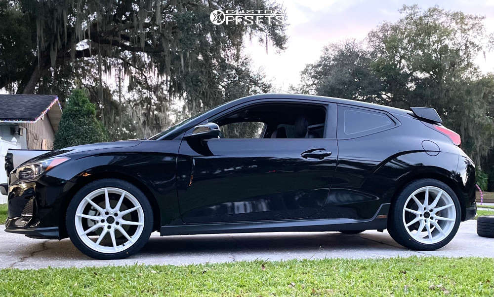 2019 Hyundai Veloster Flush Stock | Custom Offsets