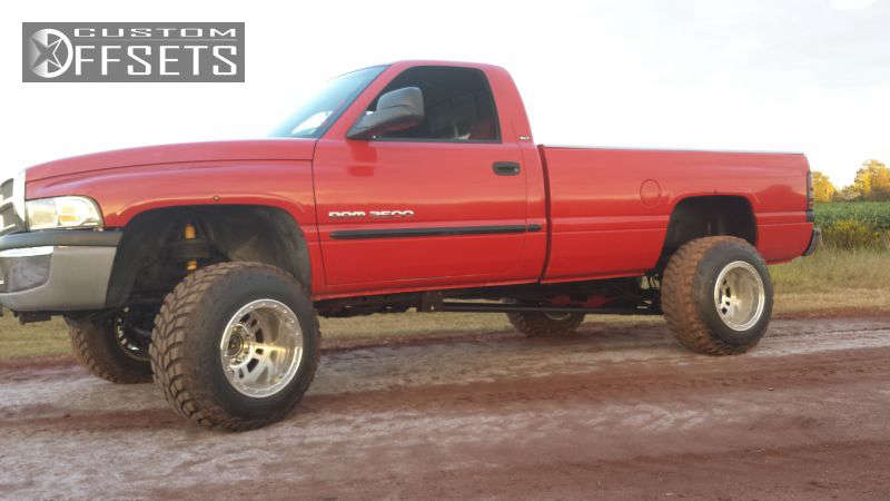 2000 Dodge Ram 2500 with 17x14 -76.2 Weld Racing Mountain Crusher and ...