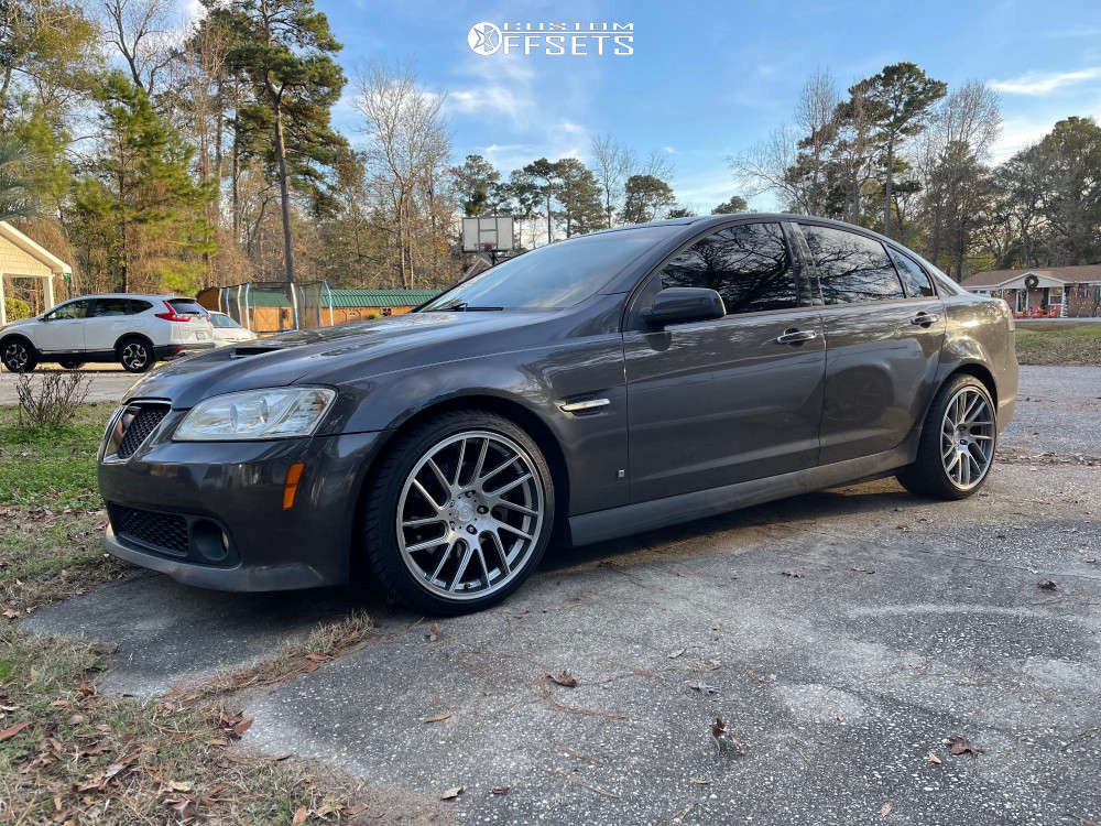 2008 Pontiac G8 Stock | Custom Offsets