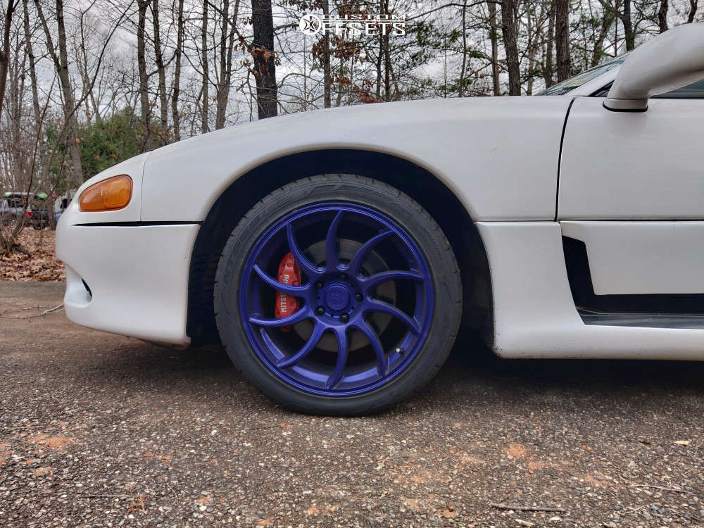 1996 Mitsubishi 3000GT Wheel Offset HellaFlush Stock | 2013272 | Custom ...