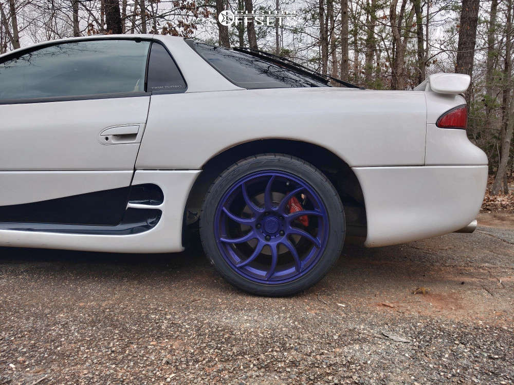 1996 Mitsubishi 3000GT Wheel Offset HellaFlush Stock | 2013272 | Custom ...
