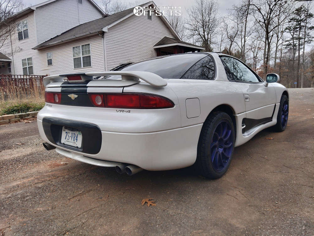 1996 Mitsubishi 3000GT Wheel Offset HellaFlush Stock | 2013272 | Custom ...