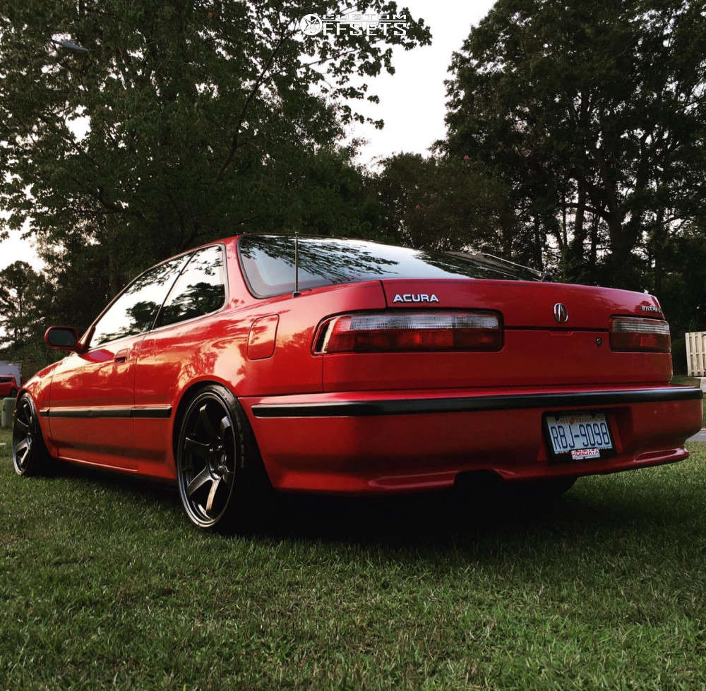 1993 Acura Integra with 17x8.25 32 JNC Jnc014 and 205/40R17 Nankang Ns ...