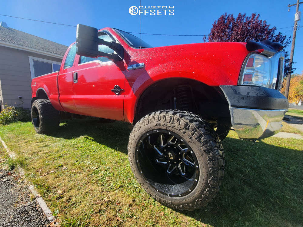 2006 Ford F-250 Super Duty with 22x14 -76 Vision Spyder and 37/13.5R22 ...