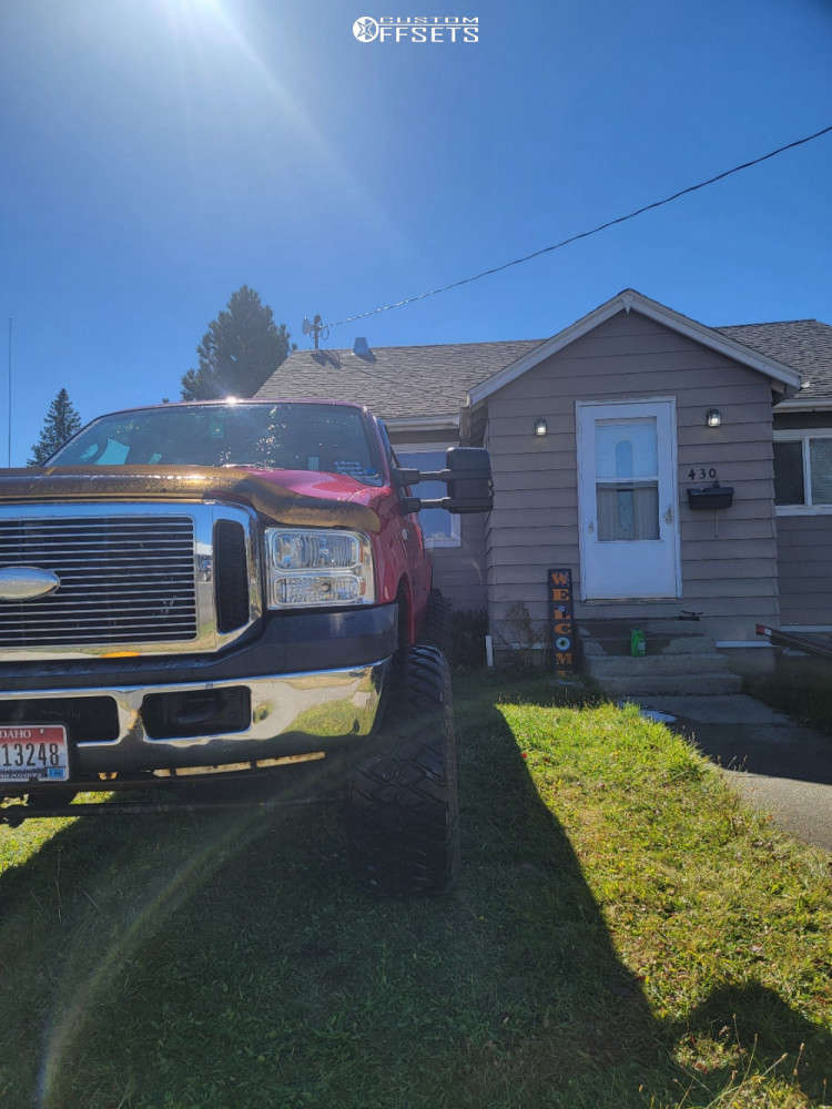 2006 Ford F-250 Super Duty with 22x14 -76 Vision Spyder and 37/13.5R22 ...
