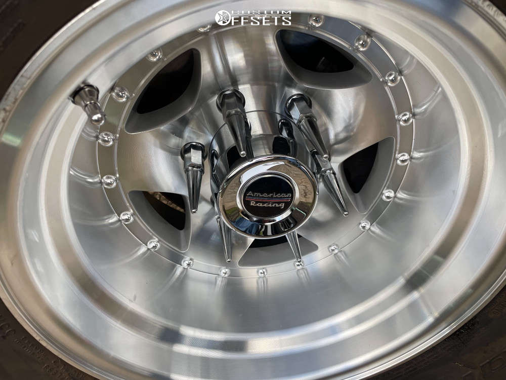 1996 GMC K1500 with 15x10 -44 American Racing Ar23 and 33/12.5R15 ...