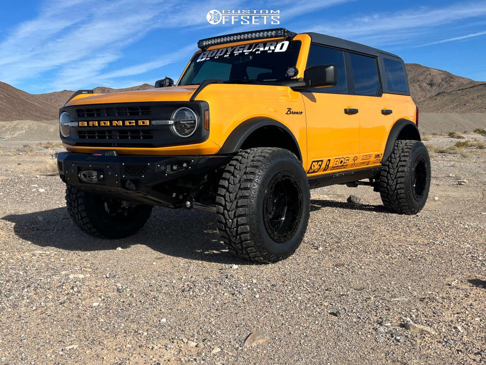 2021 Ford Bronco with 20x12 -44 JTX Forged Recon and 36/13.5R20 ...