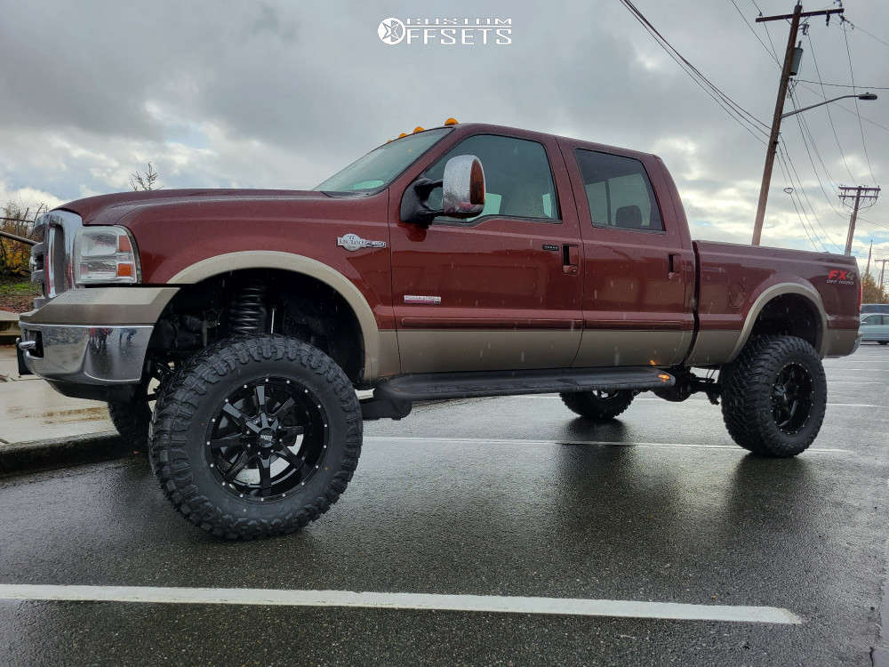 2007 Ford F-350 Super Duty with 20x10 -24 Moto Metal Mo970 and 37/13 ...