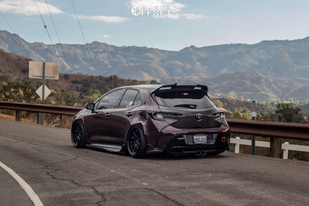 2019 Toyota Corolla HellaFlush Coilovers | Custom Offsets