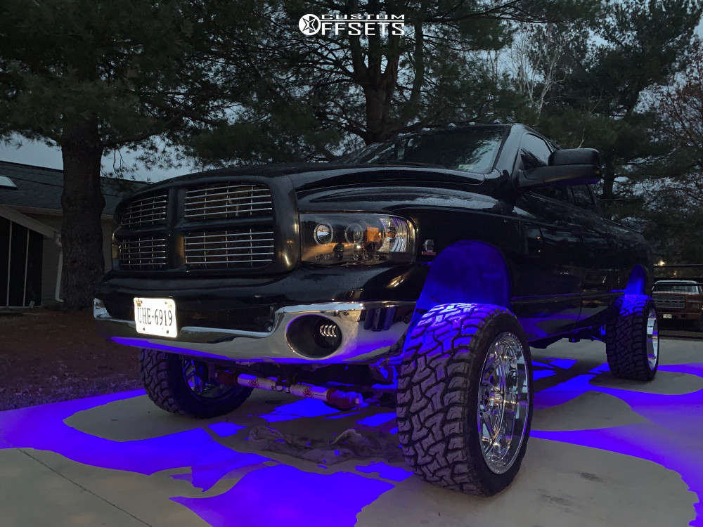 2004 Dodge Ram 3500 with 22x12 -44 Gear Off-Road Ratio and 33/12.5R22 ...