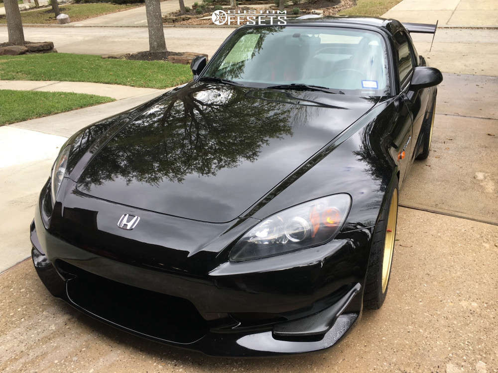 2005 Honda S2000 with 17x10 50 Rota Grid and 255/40R17 Toyo Tires ...
