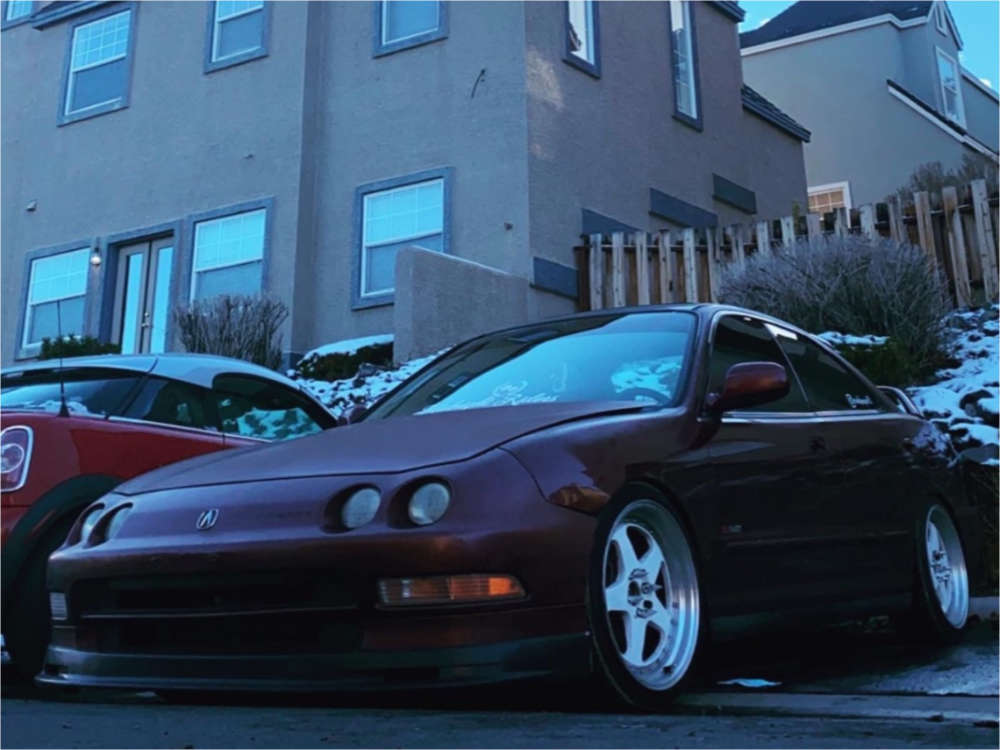 1996 Acura Integra Nearly Flush Coilovers | Custom Offsets