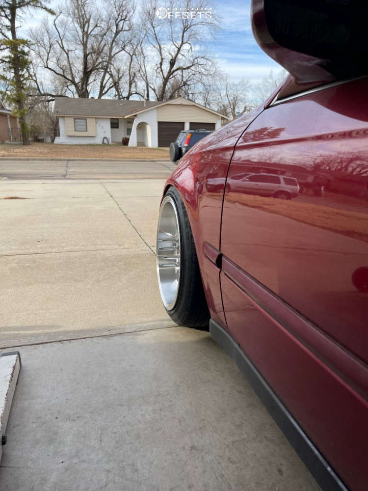 1998 Honda Civic with 16x8.5 20 ARC Ar4 and 195/45R16 Nexen Nfera Su1 ...