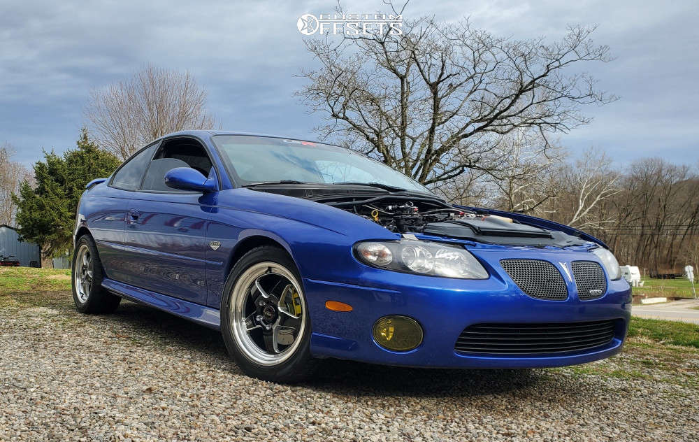2004 Pontiac GTO with 17x8 38 Weld Racing Ventura and 275/40R17 Nitto ...