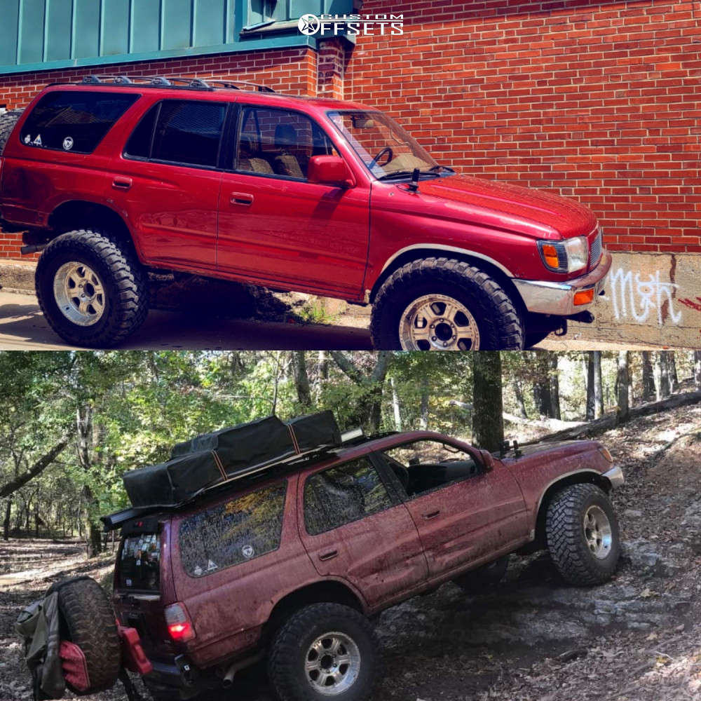 1998 Toyota 4Runner with 17x9.5 -18 Pro Comp Series 89 and 35/12.5R17 ...