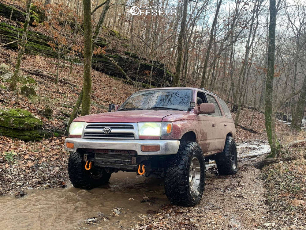 1998 Toyota 4Runner with 17x9.5 -18 Pro Comp Series 89 and 35/12.5R17 ...