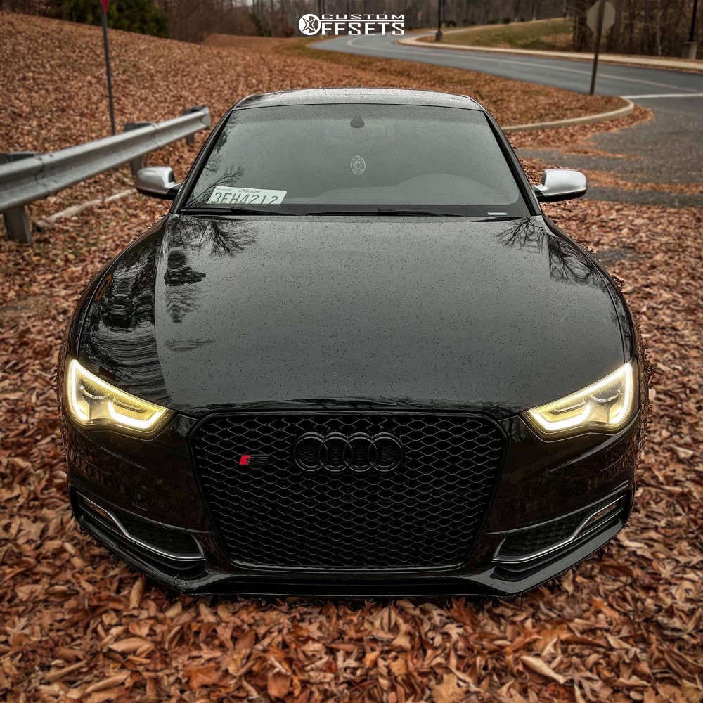 2013 Audi S5 with 19x10 31 BC Forged HCA222 and 235/35R19 Continental ...
