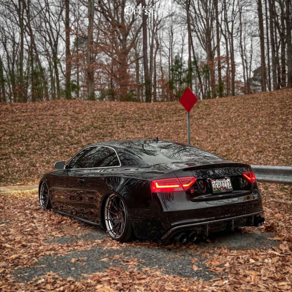 2013 Audi S5 with 19x10 31 BC Forged HCA222 and 235/35R19 Continental ...