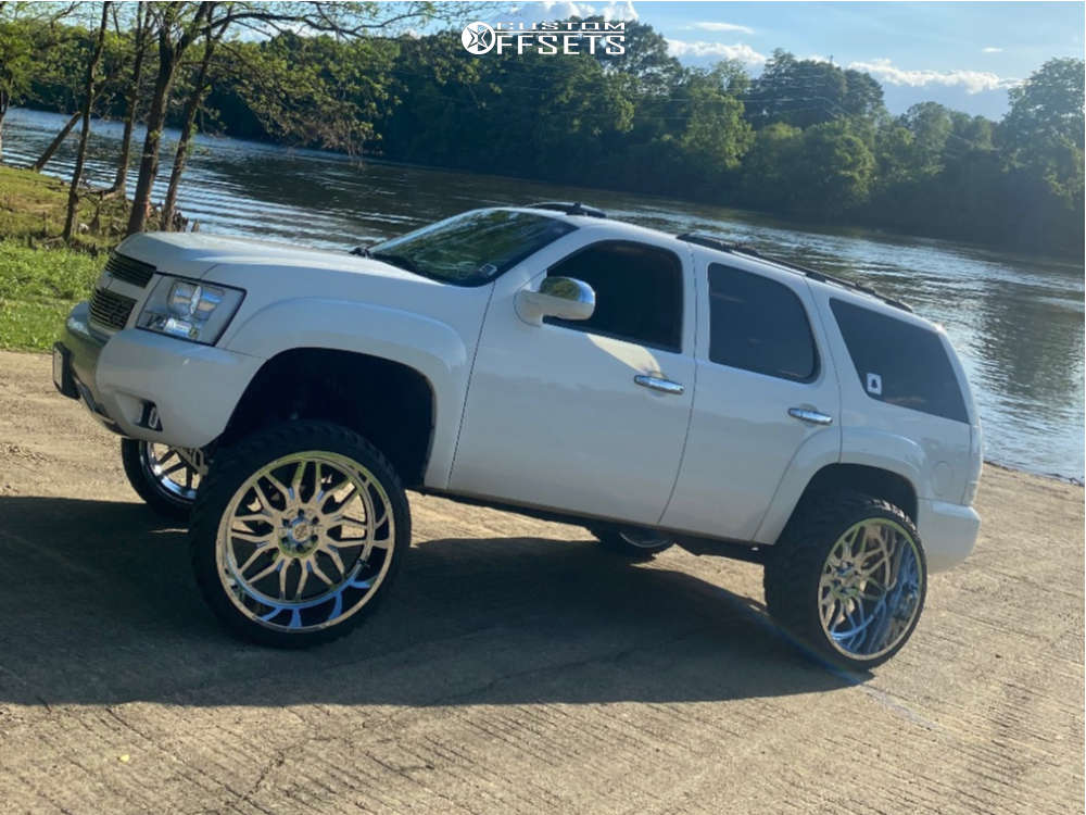 2007 Chevrolet Tahoe with 26x14 -76 Lethal Offroad Lt03 and 35/13.5R26 ...