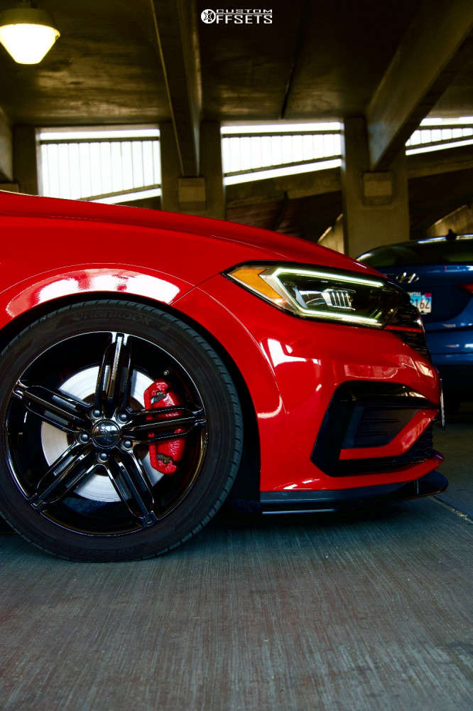 2019 Volkswagen Jetta Nearly Flush Lowering Springs | Custom Offsets