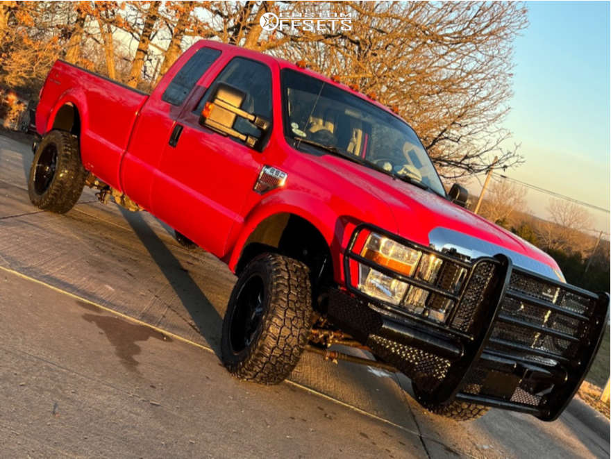2008 Ford F-250 Super Duty with 20x10 -24 Moto Metal Mo970 and 33/12 ...