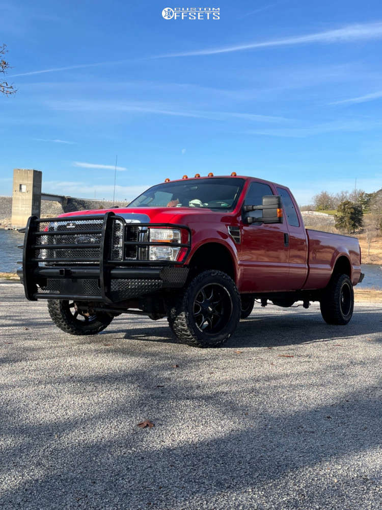 2008 Ford F-250 Super Duty with 20x10 -24 Moto Metal Mo970 and 33/12 ...