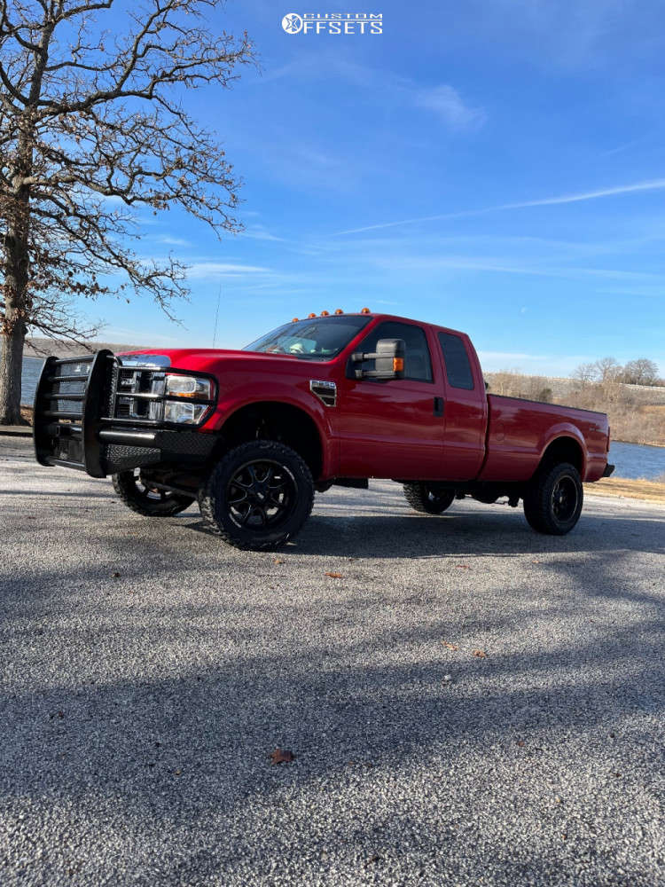 2008 Ford F-250 Super Duty with 20x10 -24 Moto Metal Mo970 and 33/12 ...