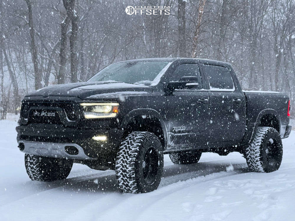 2019 Ram 1500 with 20x12 -44 Anthem Off-Road Avenger and 37/13.5R20 ...