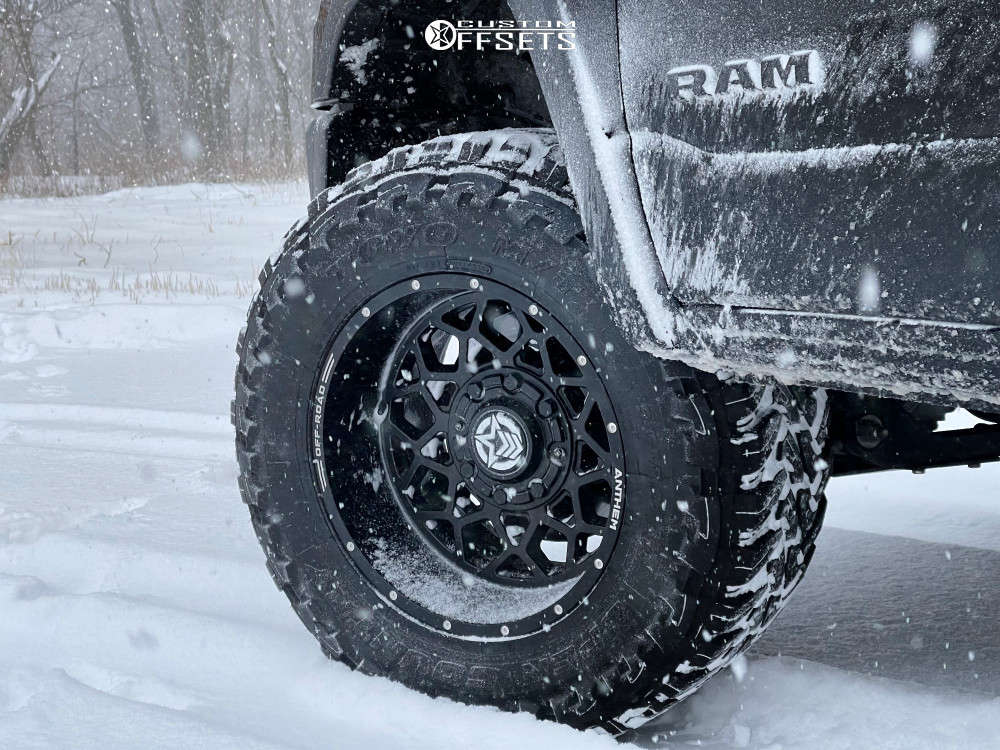 2019 Ram 1500 with 20x12 -44 Anthem Off-Road Avenger and 37/13.5R20 ...