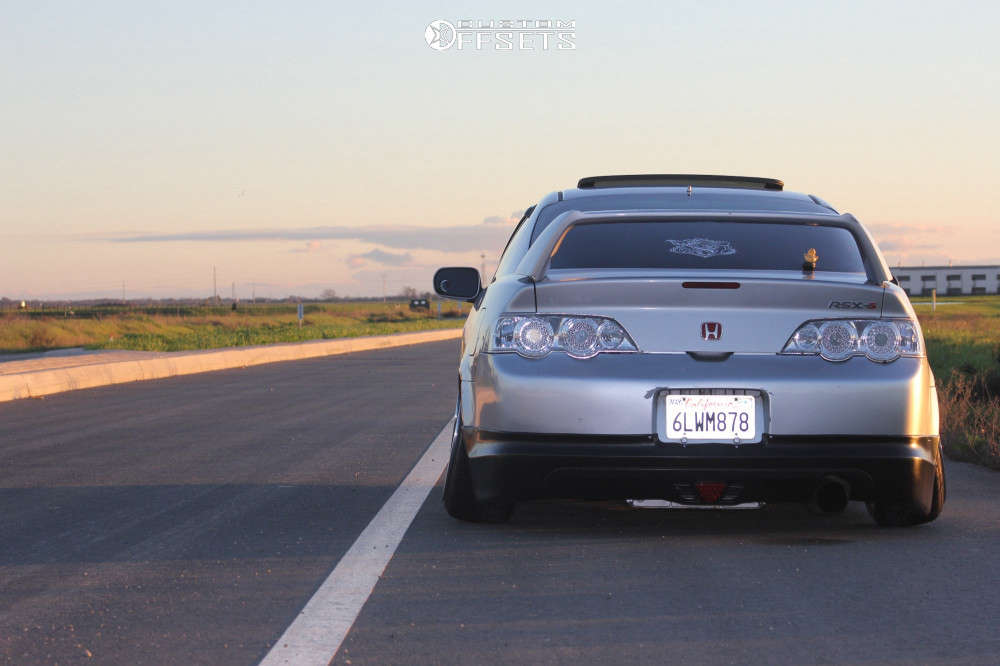 2004 Acura RSX with 18x9.5 29 Work Vs Ss and 225/35R18 Federal SS595 ...