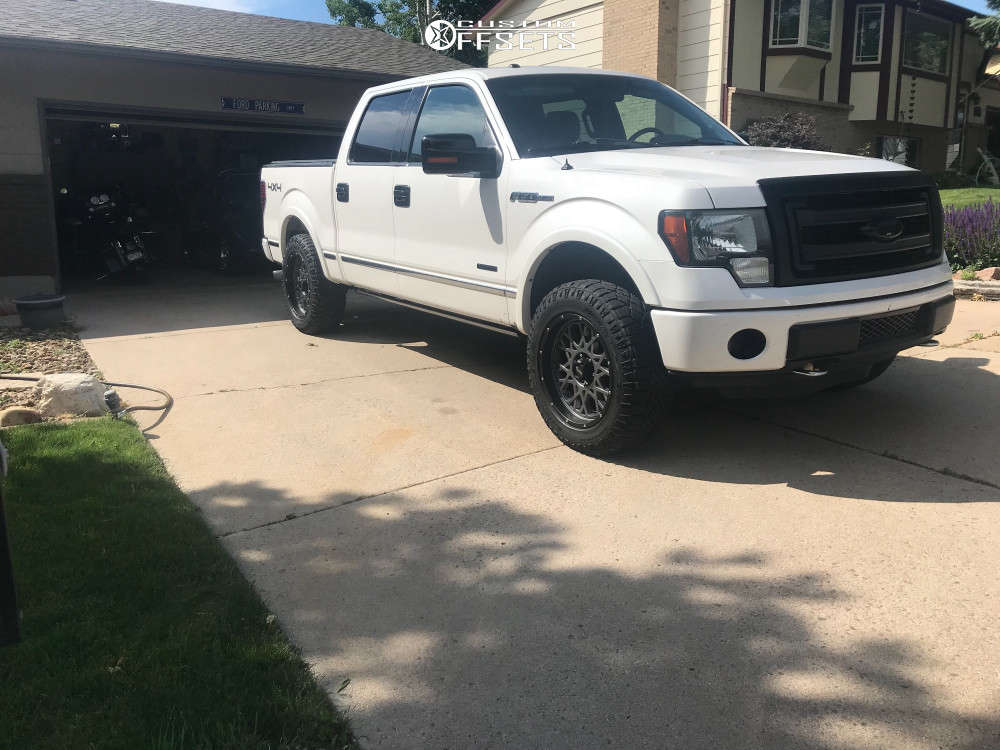 2012 Ford F-150 with 20x9.5 -11 Vision Rocker 412 and 33/10.5R20 ...
