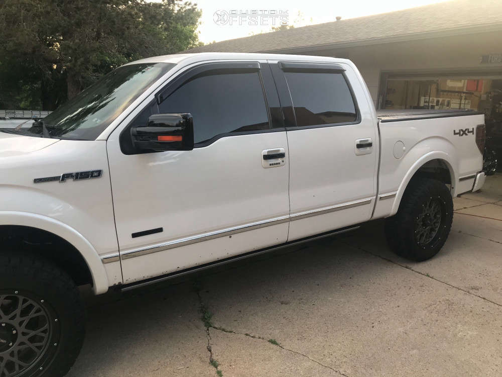 2012 Ford F-150 with 20x9.5 -11 Vision Rocker 412 and 33/10.5R20 ...
