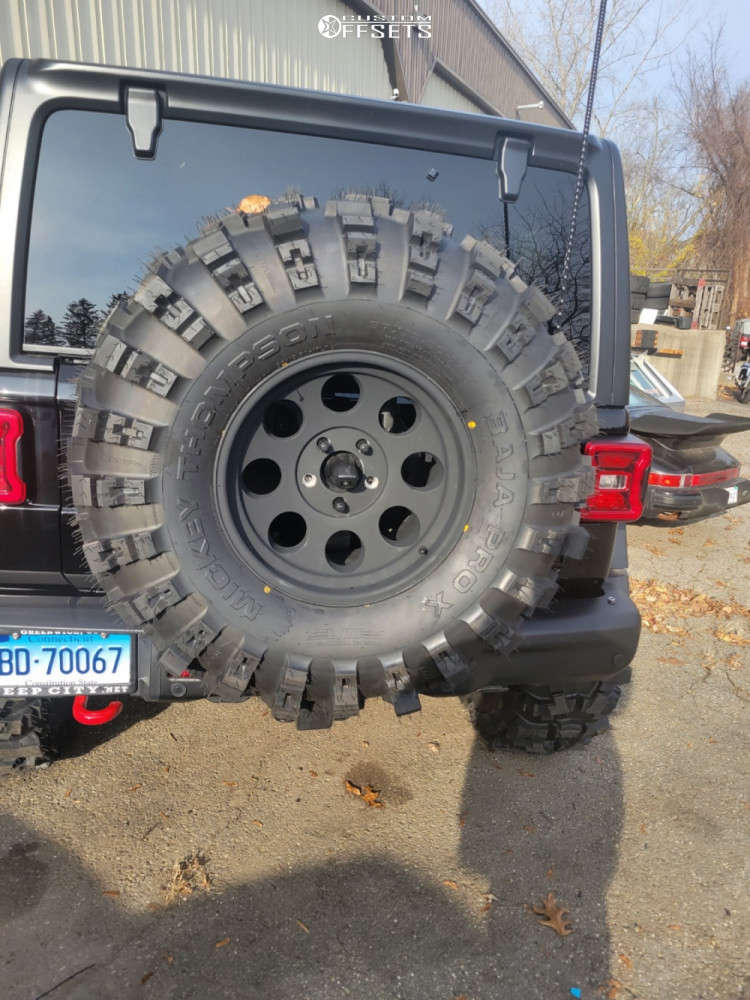 2021 Jeep Wrangler with 17x9 -6 Pro Comp 69 and 37/12.5R17 Mickey ...