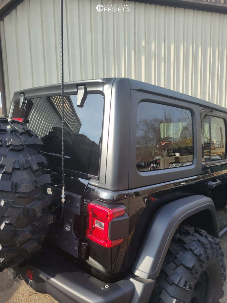 2021 Jeep Wrangler with 17x9 -6 Pro Comp 69 and 37/12.5R17 Mickey ...