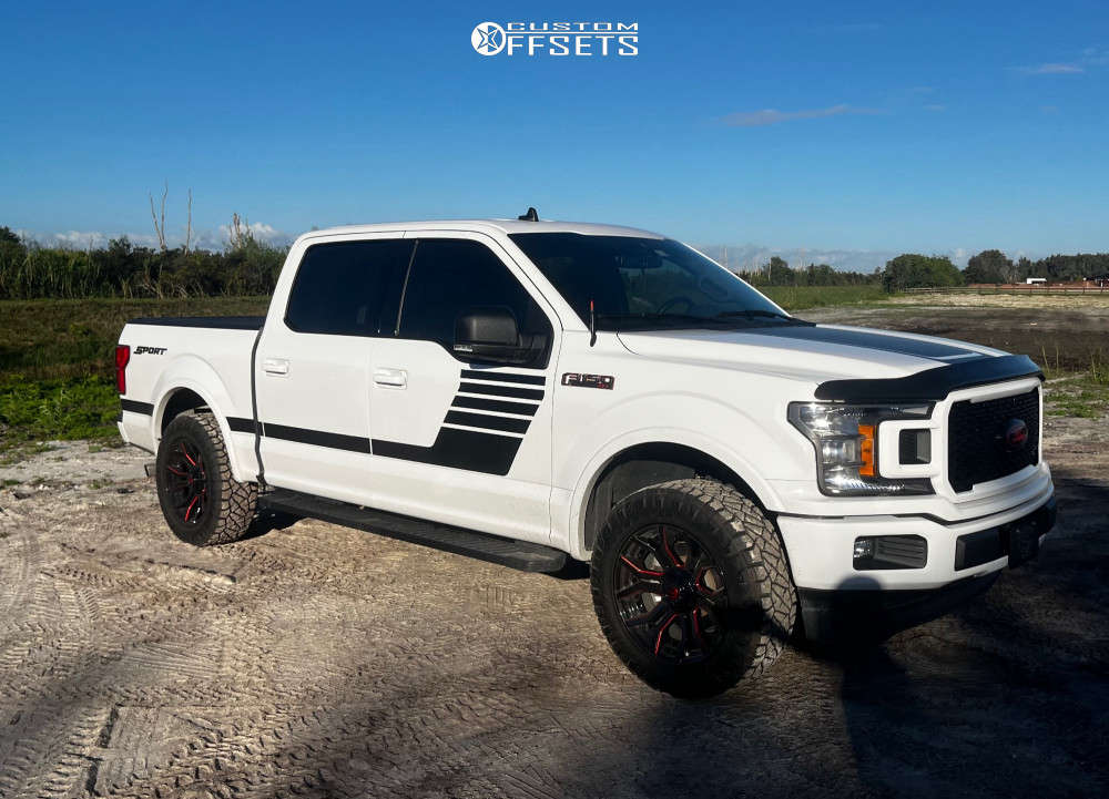 2019 Ford F-150 with 20x9 -18 Fuel Rage and 33/11.5R20 Nitto Ridge ...