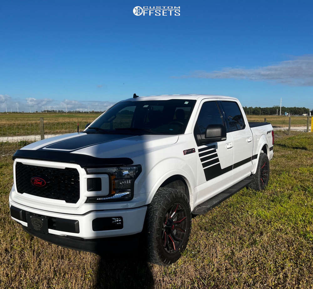 2019 Ford F-150 with 20x9 -18 Fuel Rage and 33/11.5R20 Nitto Ridge ...