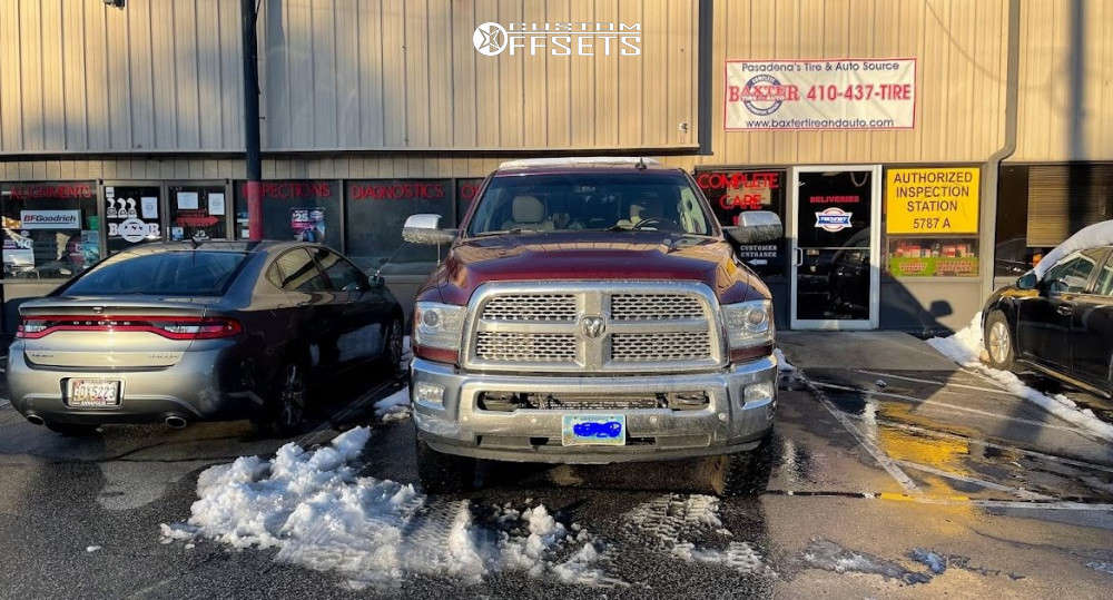 2016 Ram 2500 with 20x9 18 Method Mr305 and 37/13.5R20 Radar Renegade R ...