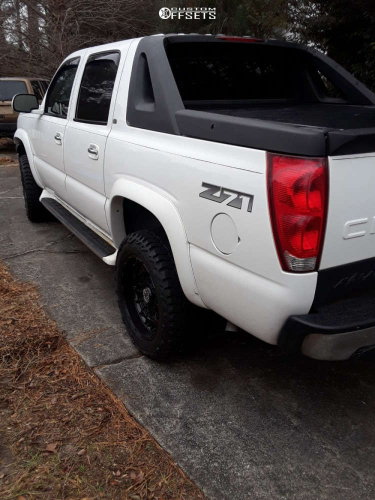 2004 Chevrolet Avalanche 1500 with 20x10 -18 Anthem Off-Road Viper and ...