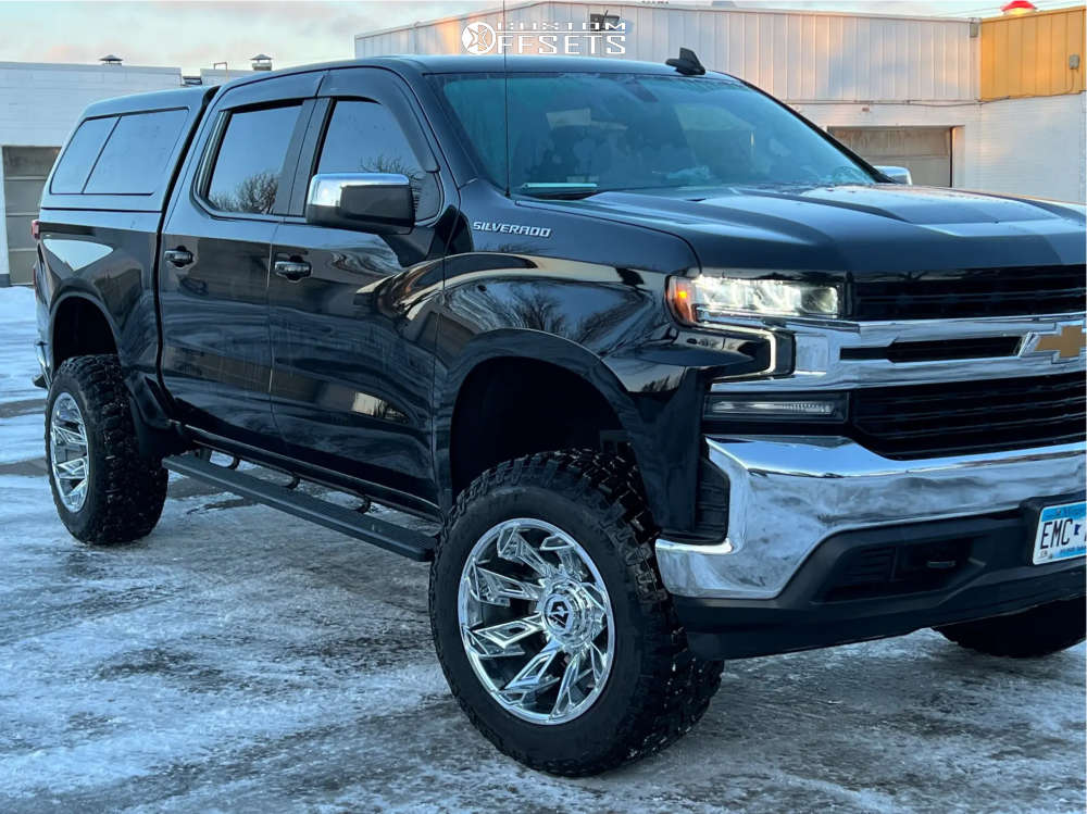 2020 Chevrolet Silverado 1500 with 20x12 -44 Gear Off-Road Slayer and ...